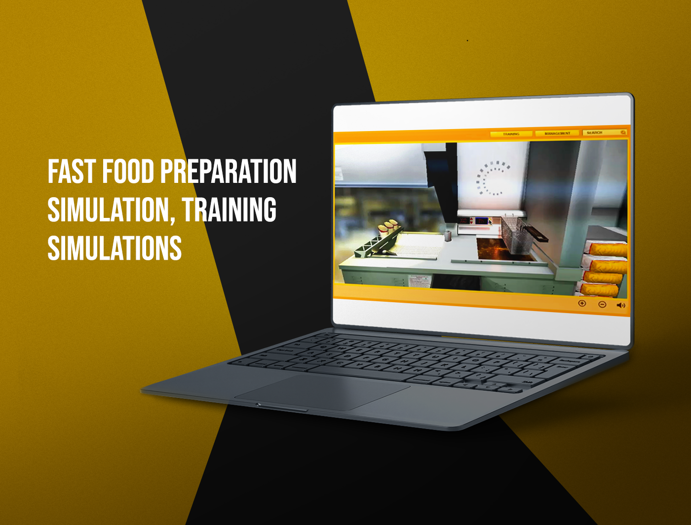 Food Prep Training Simulations for Restaurants