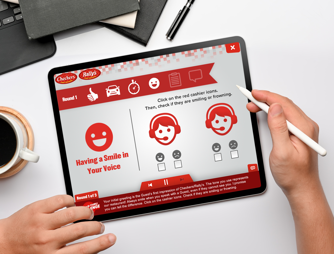 Drive Through Challenge Training Program for Checkers & Rally's