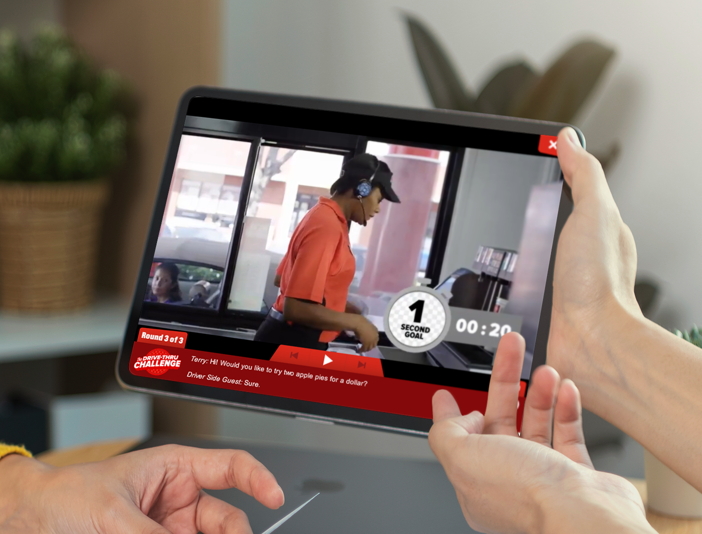 Drive Through Challenge Training Program for Checkers & Rally's