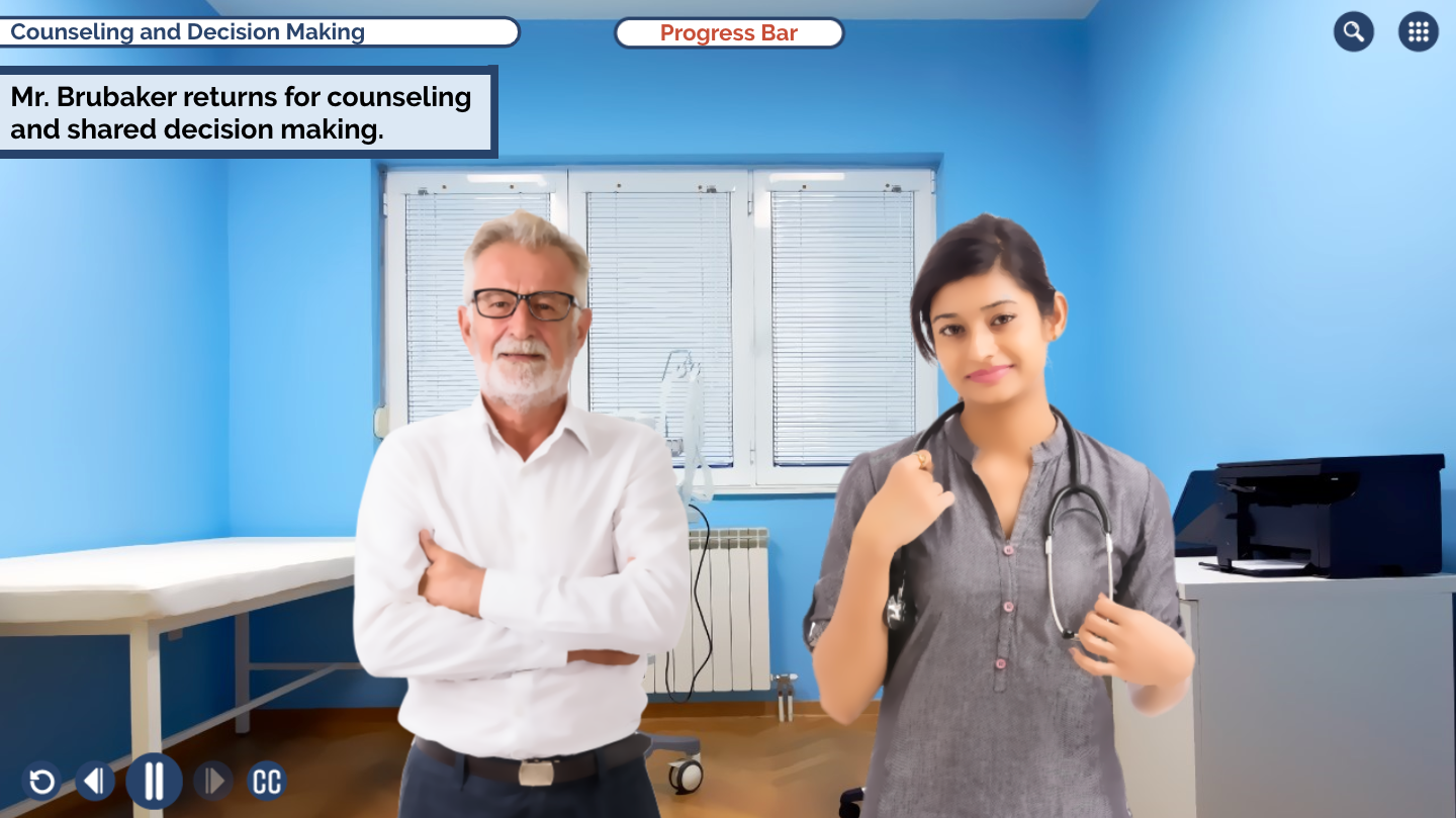 Idiopathic Pulmonary Fibrosis Training Simulation